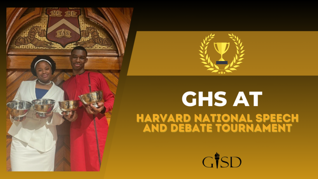 GHS Seniors Win in Harvard Speech and Debate Tournament | Garland ...